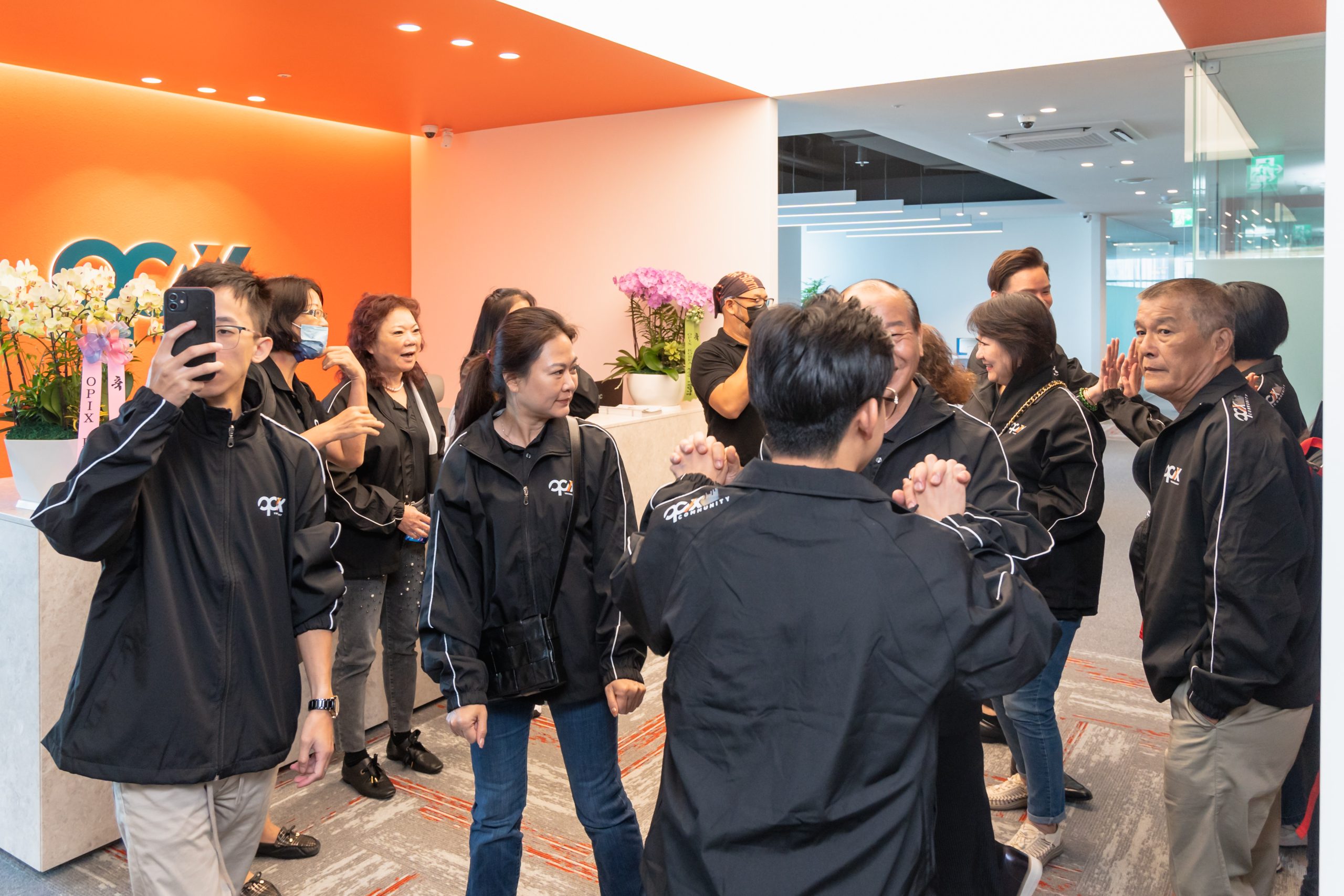 Opix HQ Visit - Opix Partner